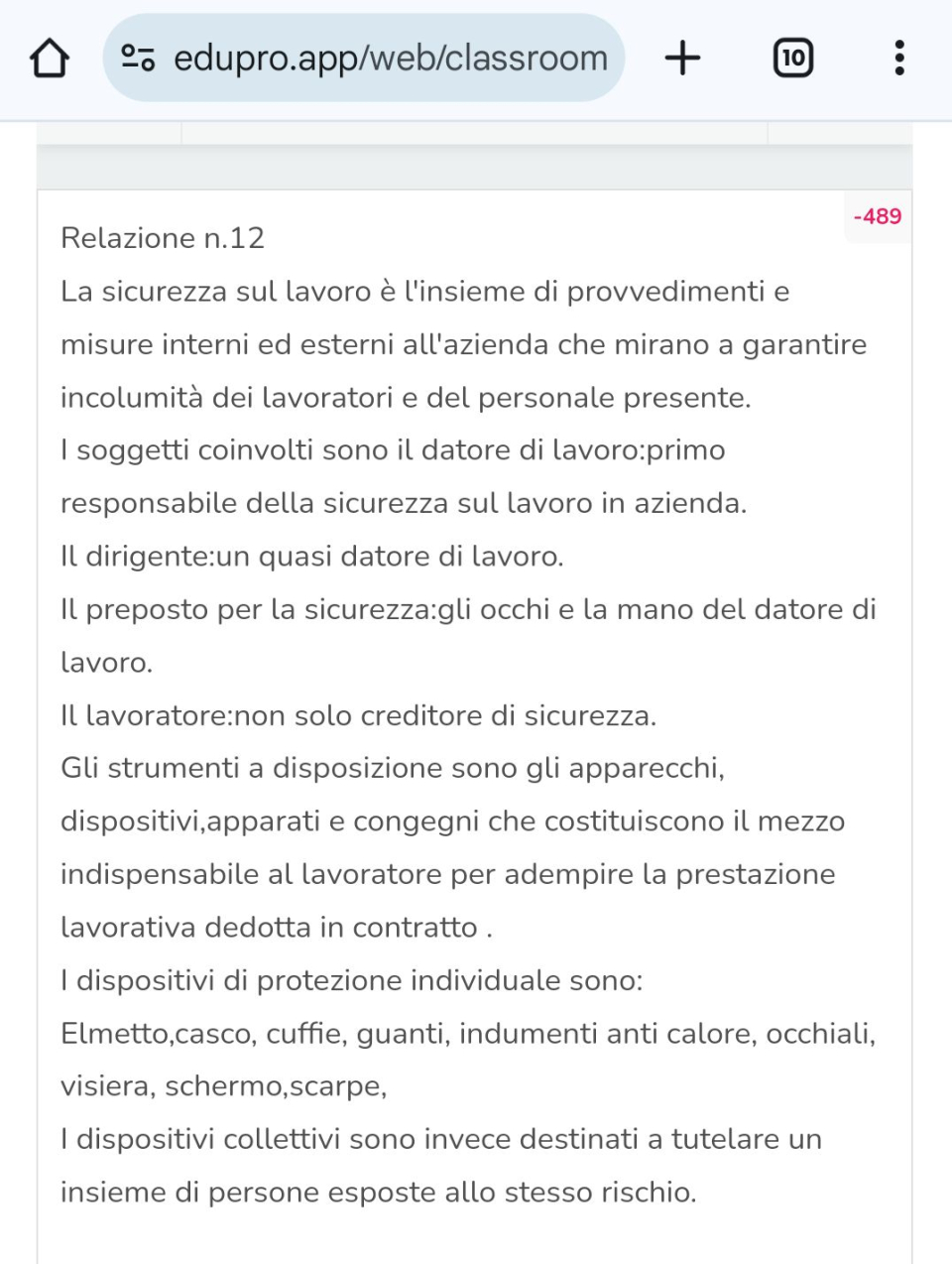 Benvenuto a Edupro Classroom